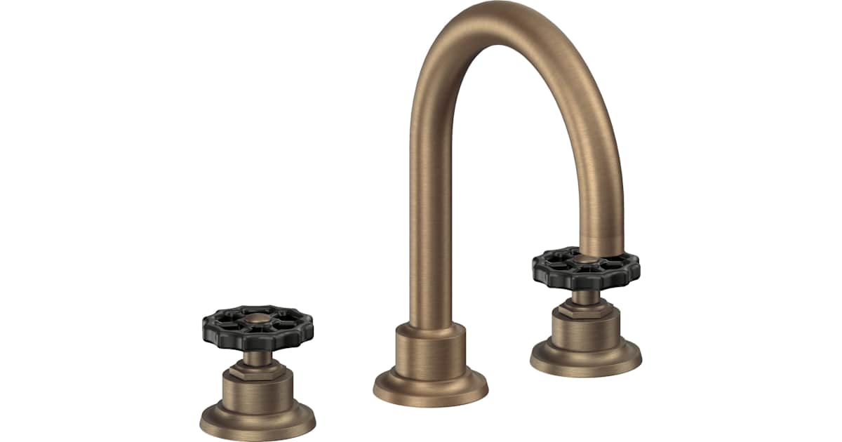 California Faucets 8102WBZBF-ABF Descanso Works 1.2 GPM Widespread ...