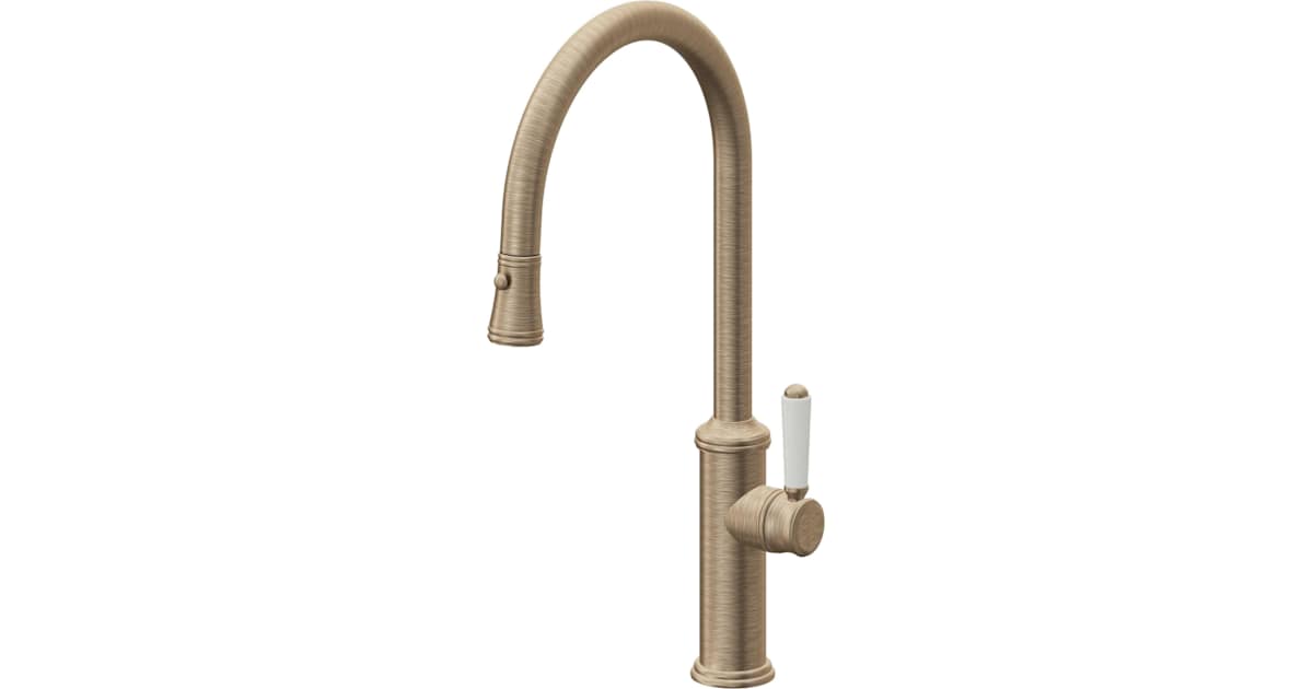 California Faucets K10-100-35-ABF Davoli 1.8 GPM Single Handle Single ...