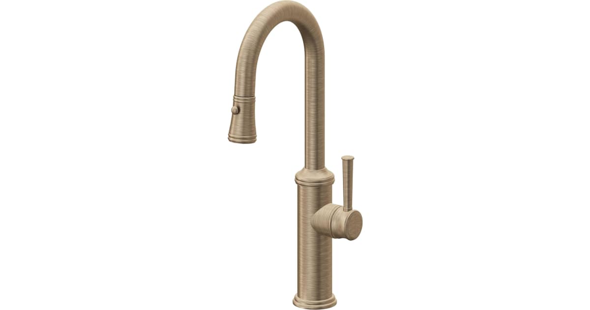 California Faucets K10-101-48-ABF Davoli 1.8 GPM Single Handle Single ...