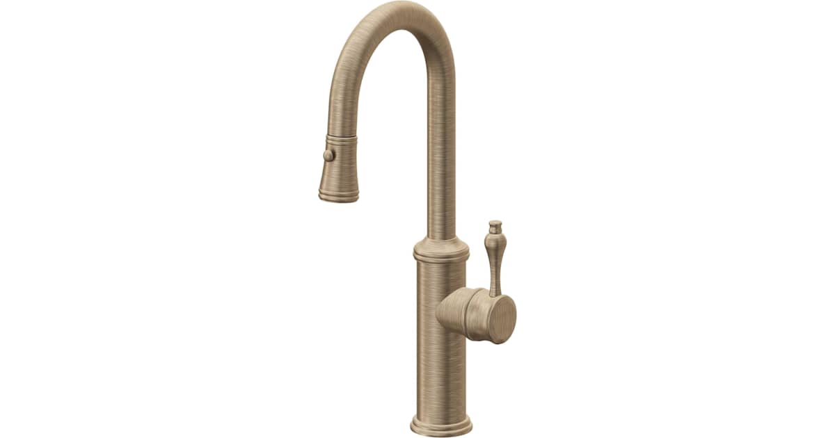 California Faucets K10-101-61-ABF Davoli 1.8 GPM Single Handle Single ...