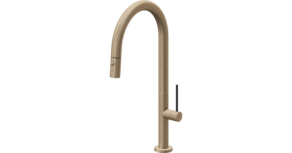 California Faucets K50-100-BST-ABF Poetto 1.8 GPM Single Handle Single ...