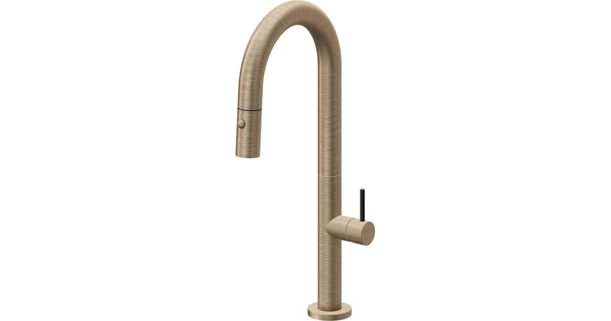 California Faucets K50-101-BSST-ABF Poetto 1.8 GPM Single Handle Single ...