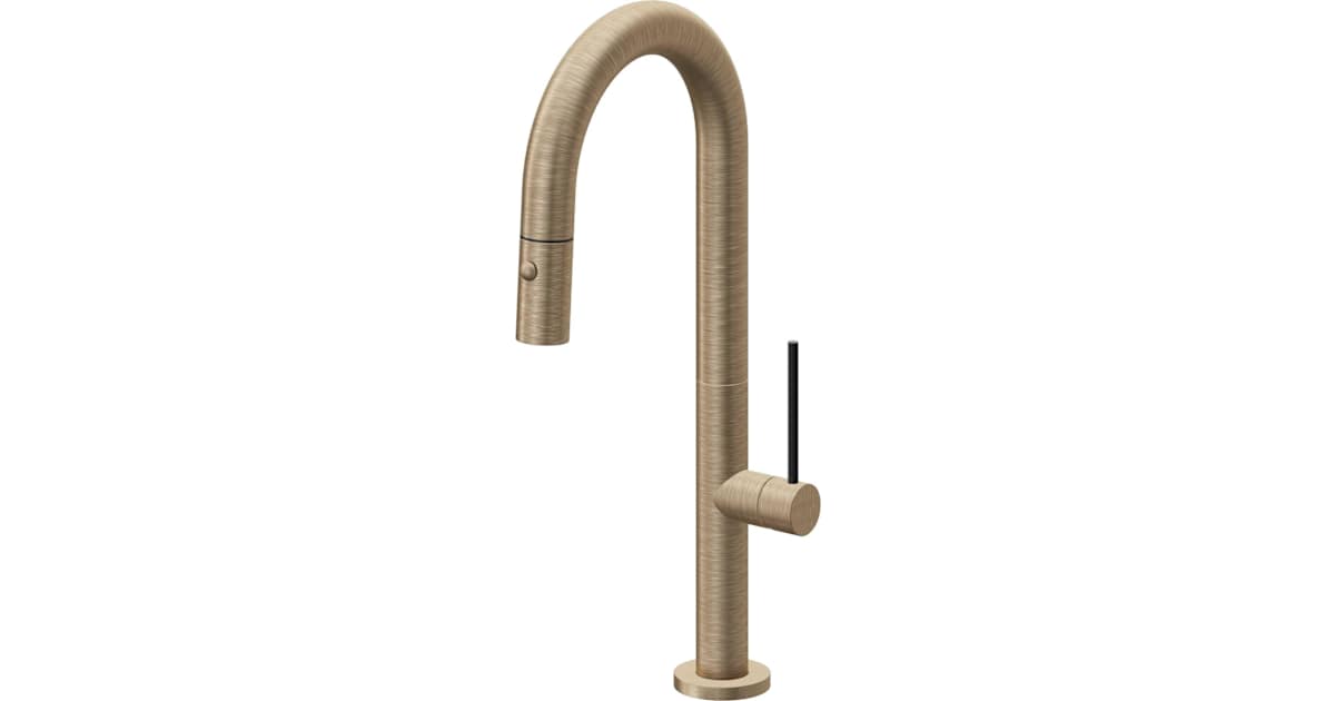 California Faucets K50-101-BST-ABF Poetto 1.8 GPM Single Handle Single ...