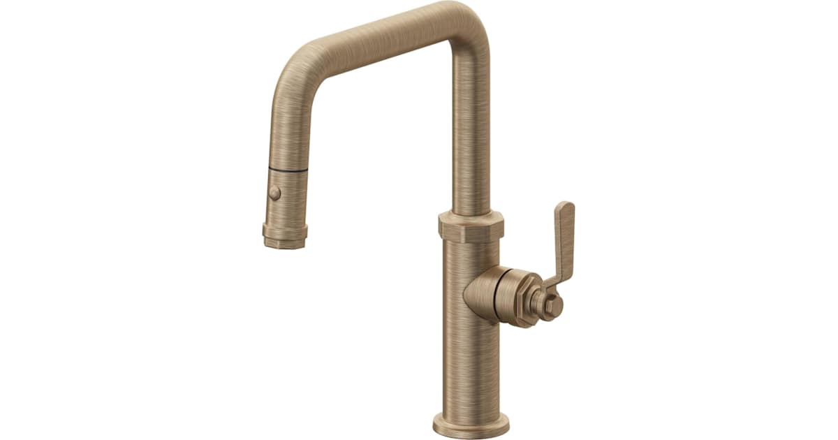 California Faucets K81-103-BL-ABF Descanso Works 1.8 GPM Single Hole ...