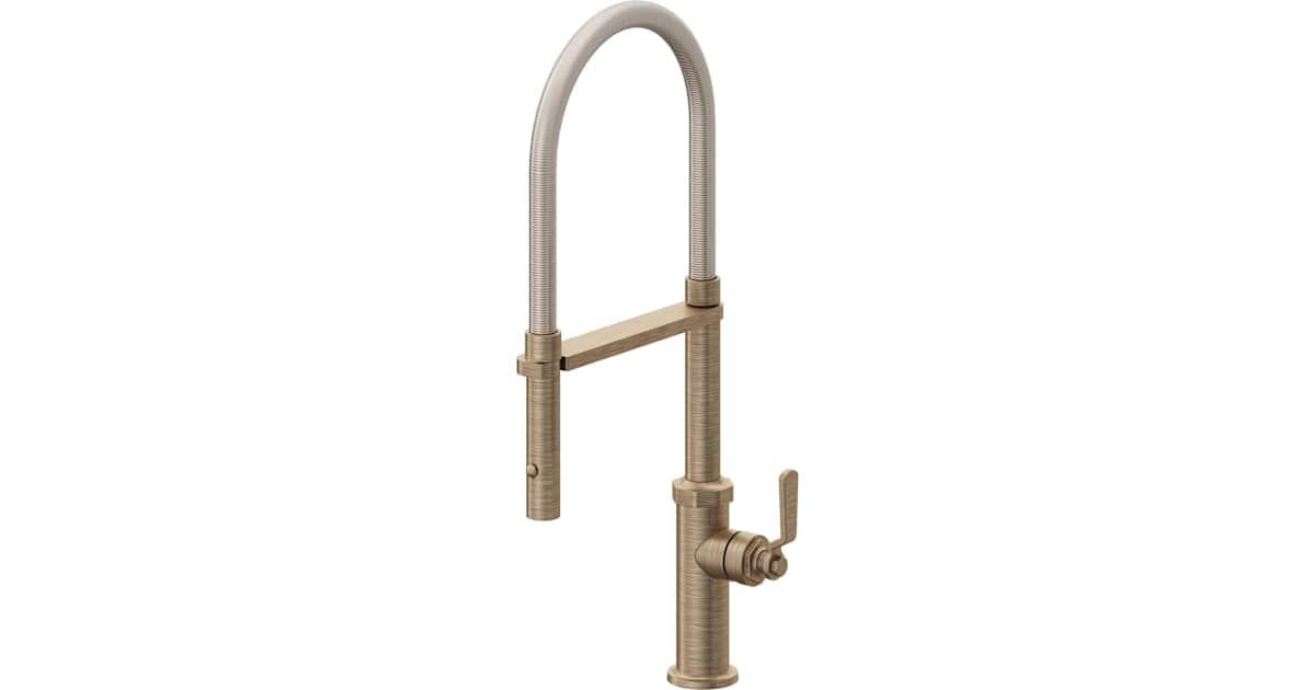 California Faucets K81-150-BL-ABF Descanso Works 1.8 GPM Single Hole ...
