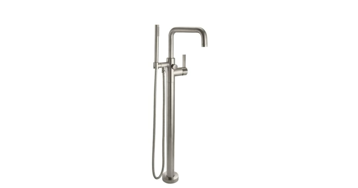 California Faucets 1211-H66.20-SN Bolsa Floor Mounted Tub Filler with ...
