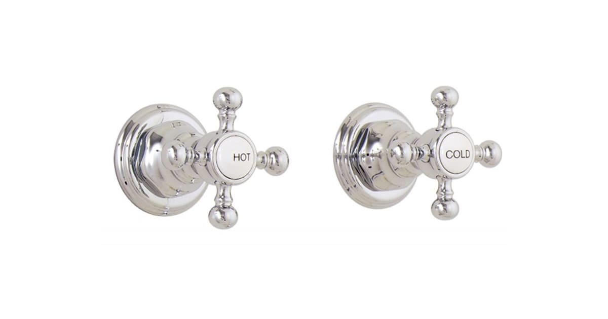 California Faucets TO-6006L-PC 2 Handle Tub or Shower Trim Only ...