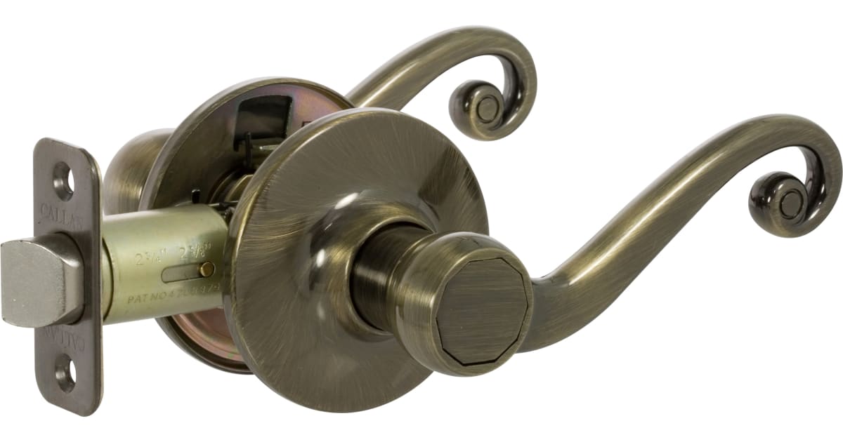 Callan KA5105R Lexington Single Cylinder Keyed Entry Lever Set ...