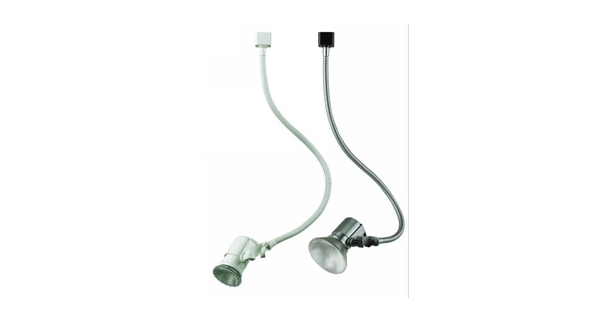 Cal Lighting HT-950-BK 1 Light Goose Neck Track Fixture for HT Track ...