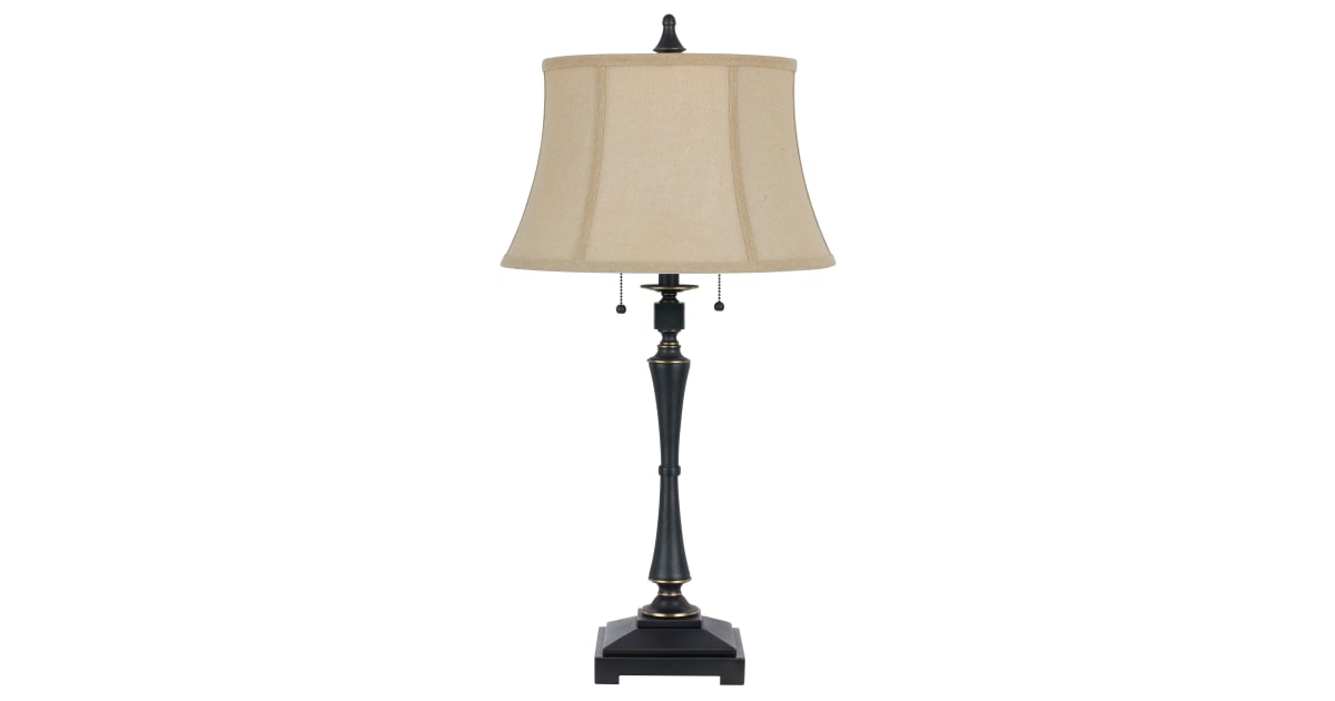 Cal Lighting BO-2443TB Madison 2 Light 31" High Buffet Table Lamp ...