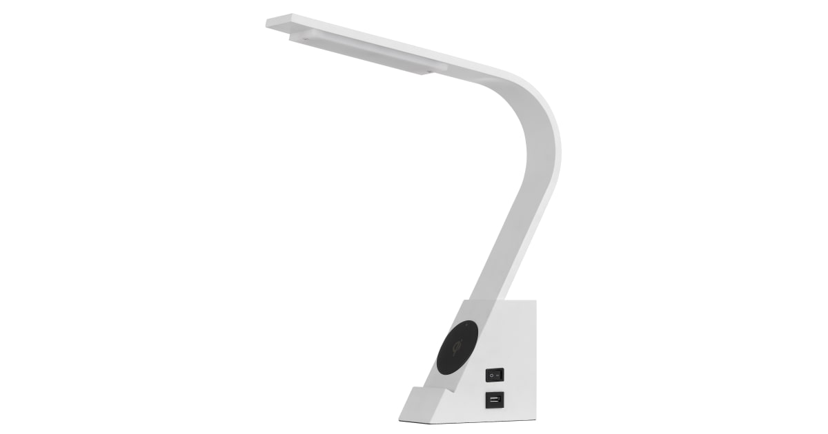 Cal Lighting BO-3032DK Convolution 18" Tall LED Arc Desk Lamp ...
