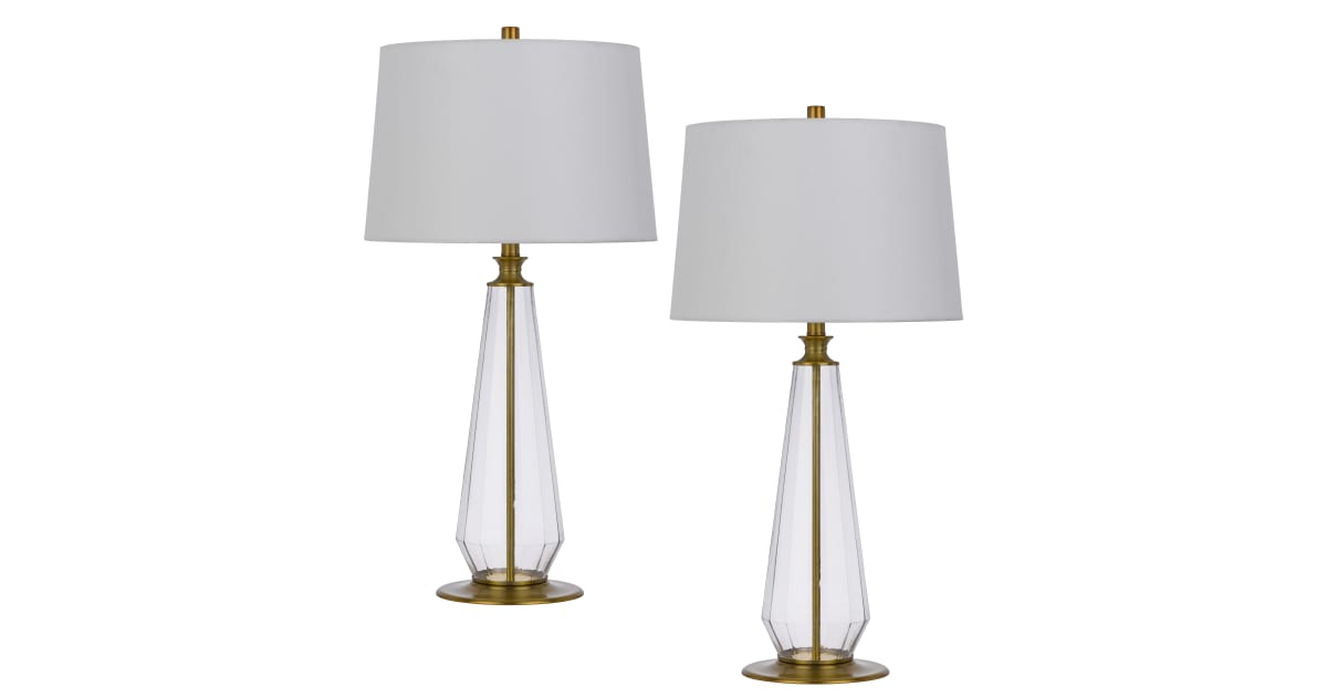 Cal Lighting BO-3092TB-2 Pair of (2) Southington 2 Light 31" Tall ...