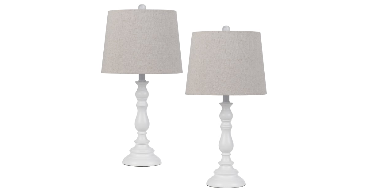 Cal Lighting BO-3096TB-2 Pair of (2) Chester 2 Light 24" Tall Accent ...