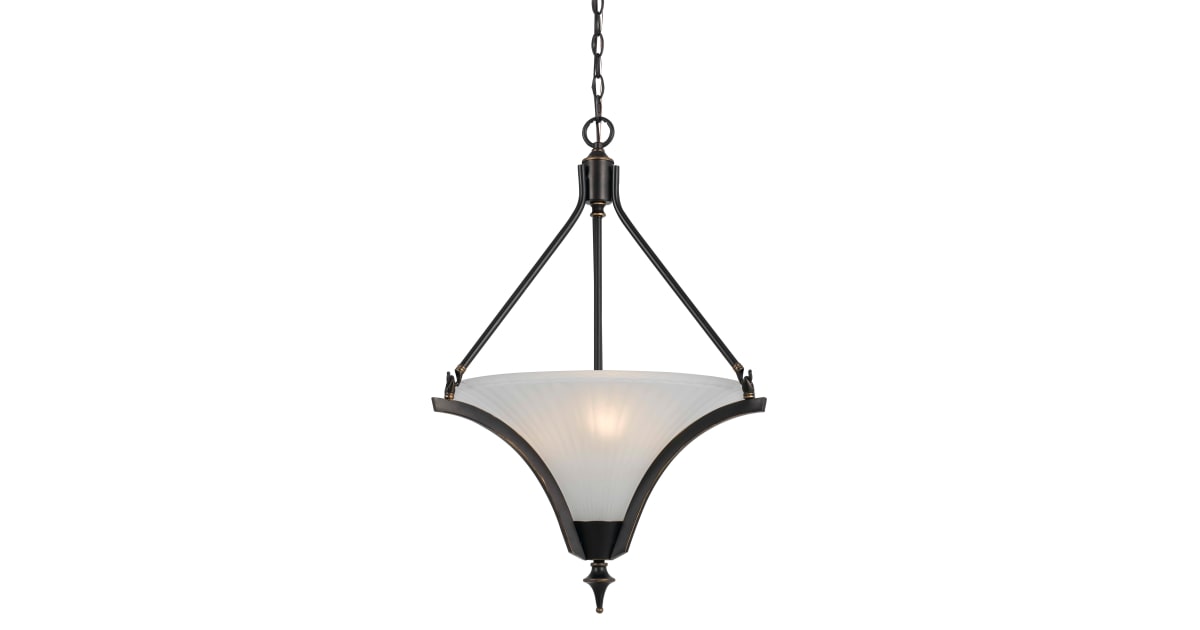 Cal Lighting FX-3541/1P 3 Light Rockwood Pendant Fixture | Ferguson Home