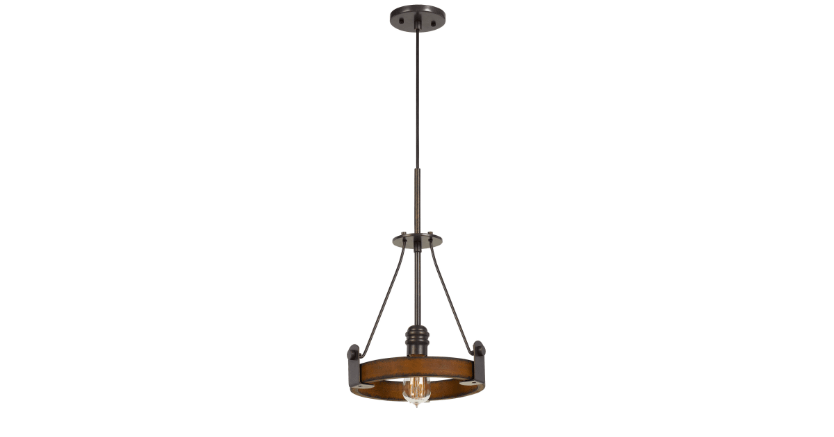 Cal Lighting FX-3698-1 Lucca Single Light 10" Wide Pendant | Ferguson Home