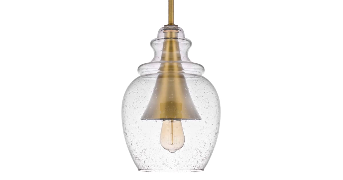 Cal Lighting FX-3780-1 Girona 9" Wide Mini Pendant | Build.com