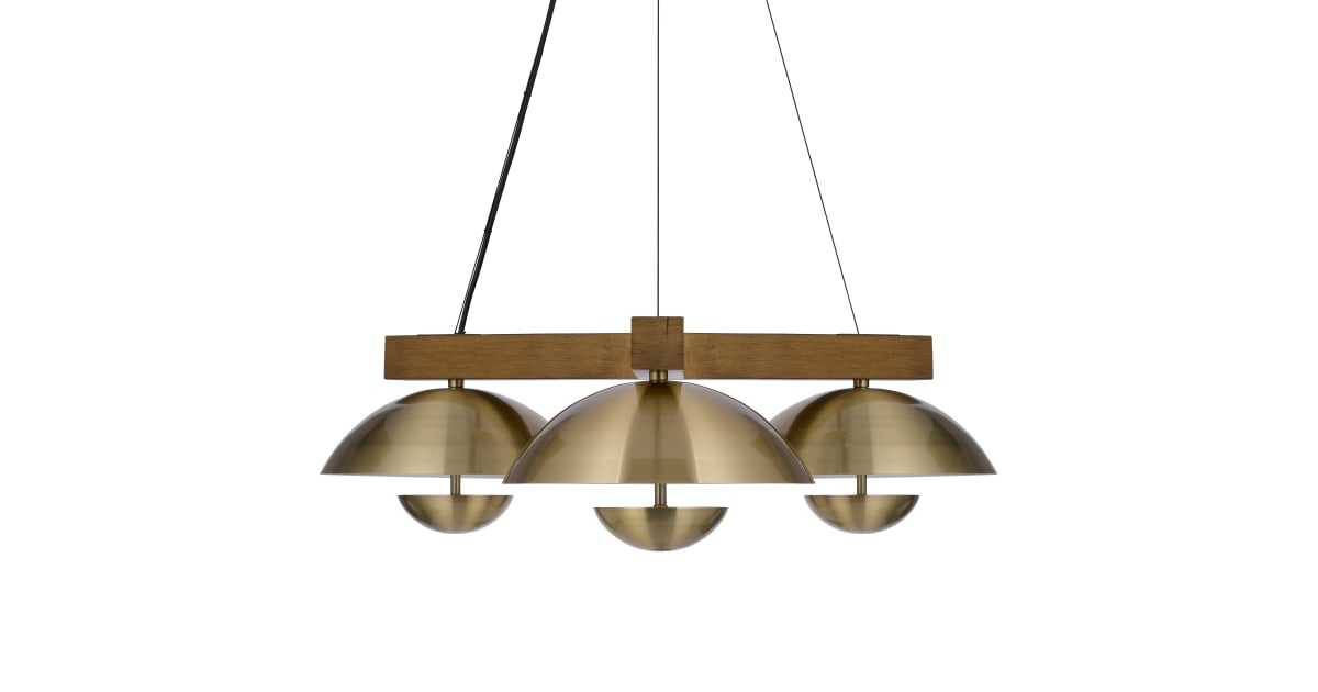 Cal Lighting FX-3801-3C Lakeland 3 Light 47" Wide LED Multi Light ...