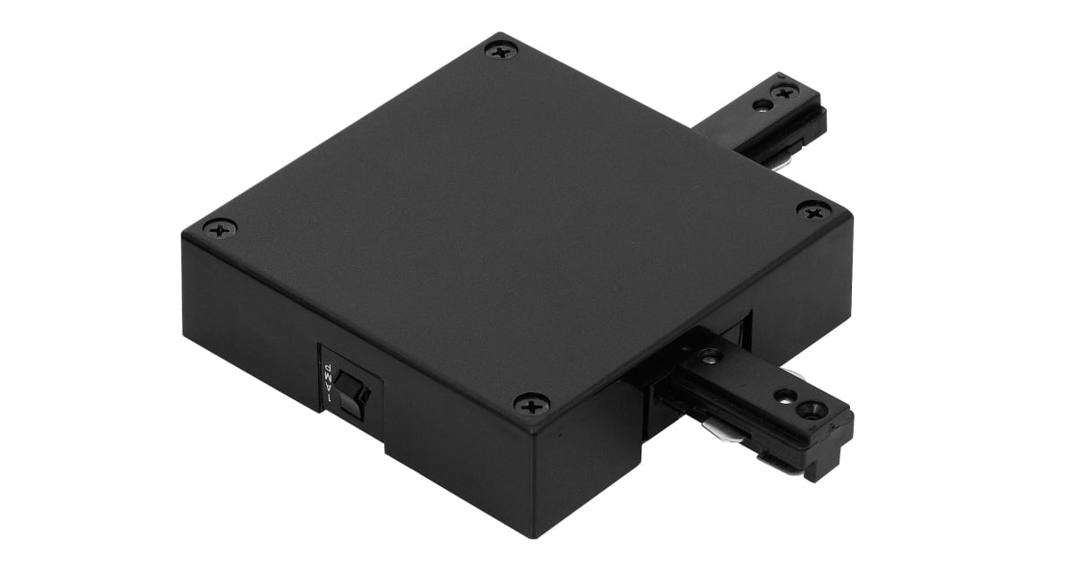 Cal Lighting HT-103-3A-BK HT Track 2" Lighting Track for T-track ...