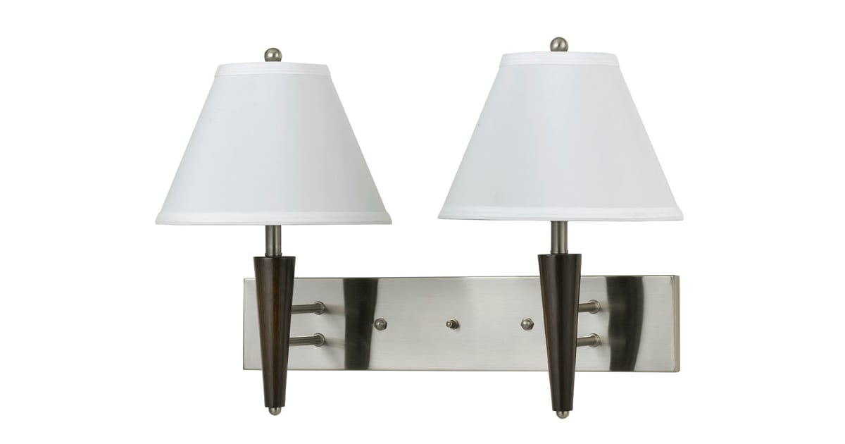 Cal Lighting LA-2025W2L-1BW Murcia 2 Light Double Sconce | Ferguson Home
