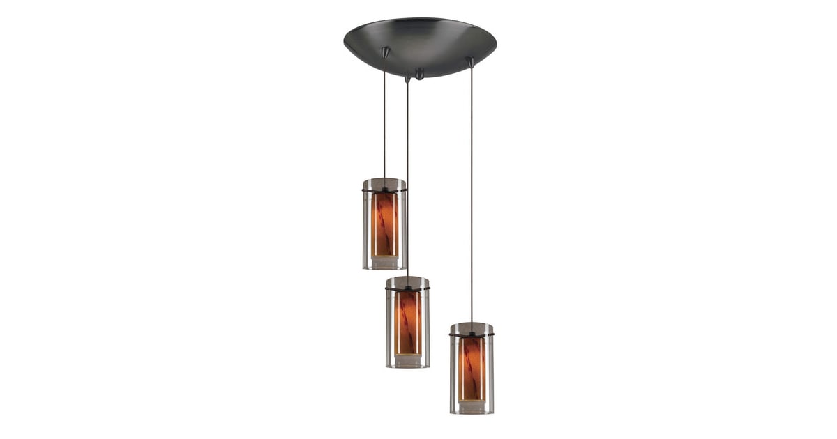 Cal Lighting PCL3-1053 Three Light Line Voltage Round Canopy Combo Pack ...
