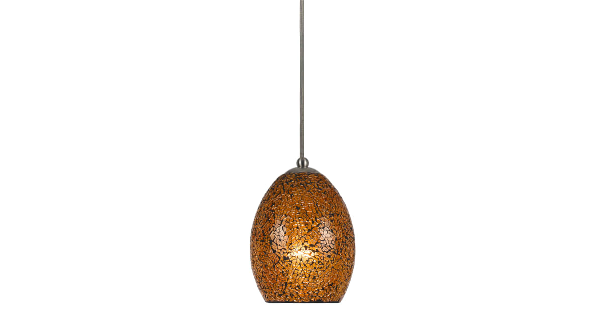 Cal Lighting PN-1085/6-BS 1 Light Pendant | Ferguson Home