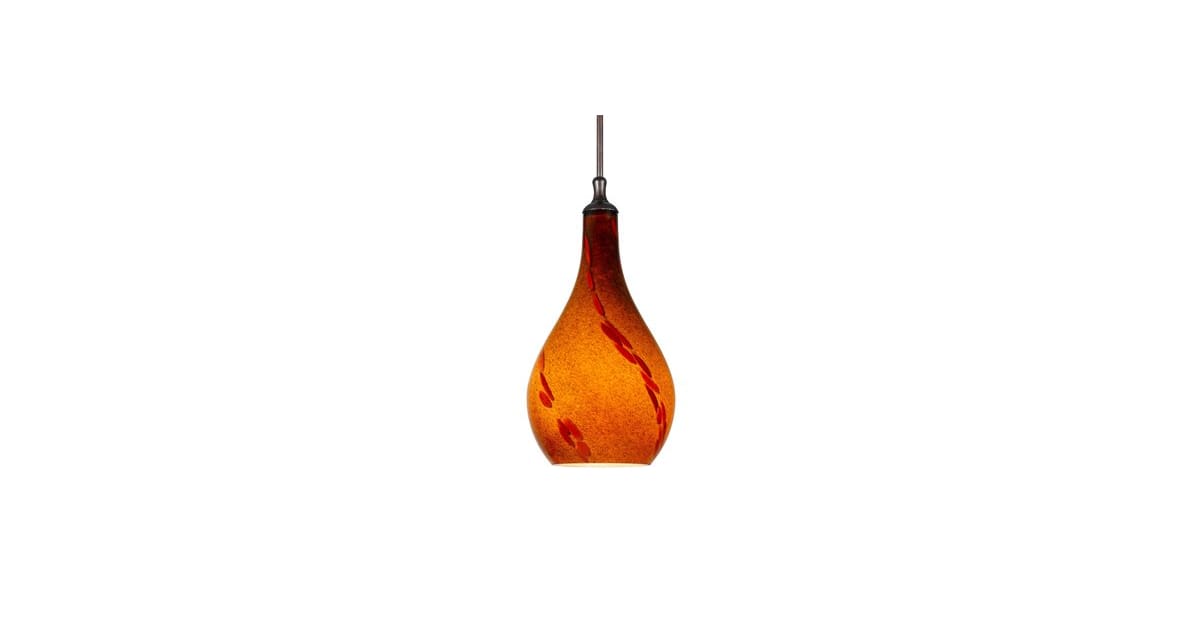 Cal Lighting UP-1023/6-RU 1 Light Uni-Pack Mini Pendant with Red Shade ...