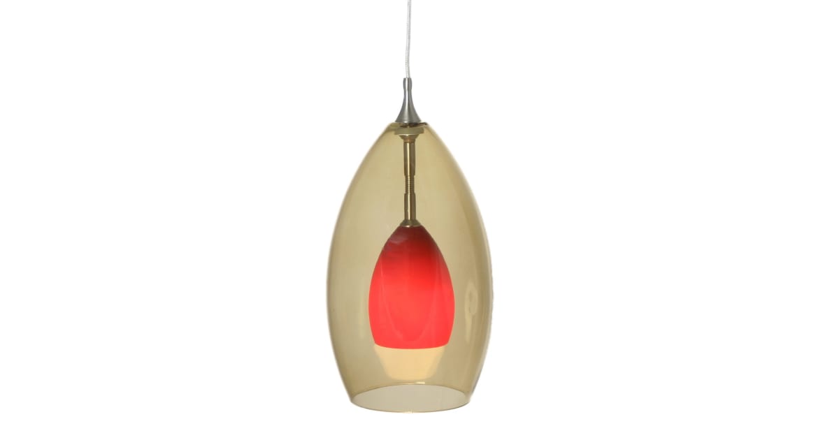 Cal Lighting UP-1047/6-BS 1 Light Uni-Pack Mini Pendant with Clear ...