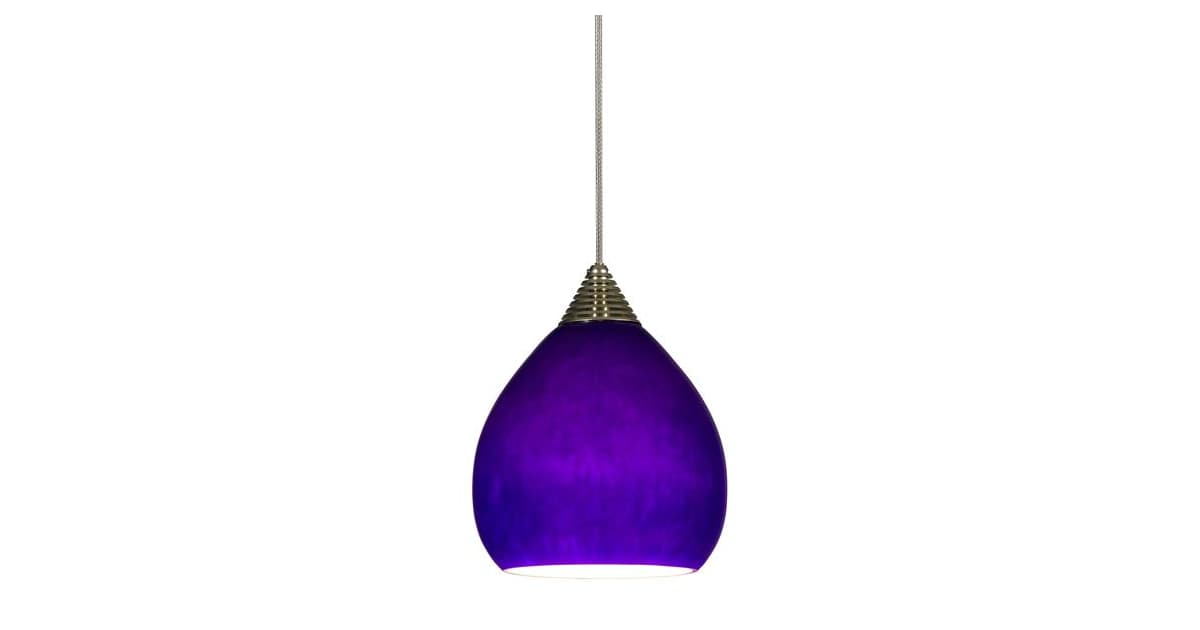 Cal Lighting UPL-708/18-BS 1 Light Mini LED Pendant | Ferguson Home