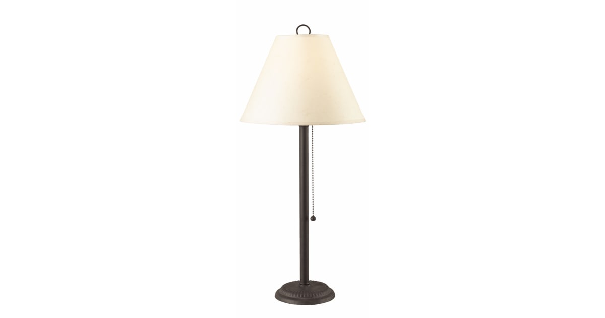 Cal Lighting BO-904TB-OW 75 Watt 27.5" Traditional / Classic Metal ...