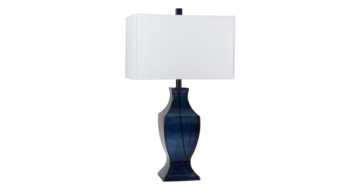 Cal Lighting BO-2239TB Crestview 1 Light Table Lamp with 3-Way Switch ...