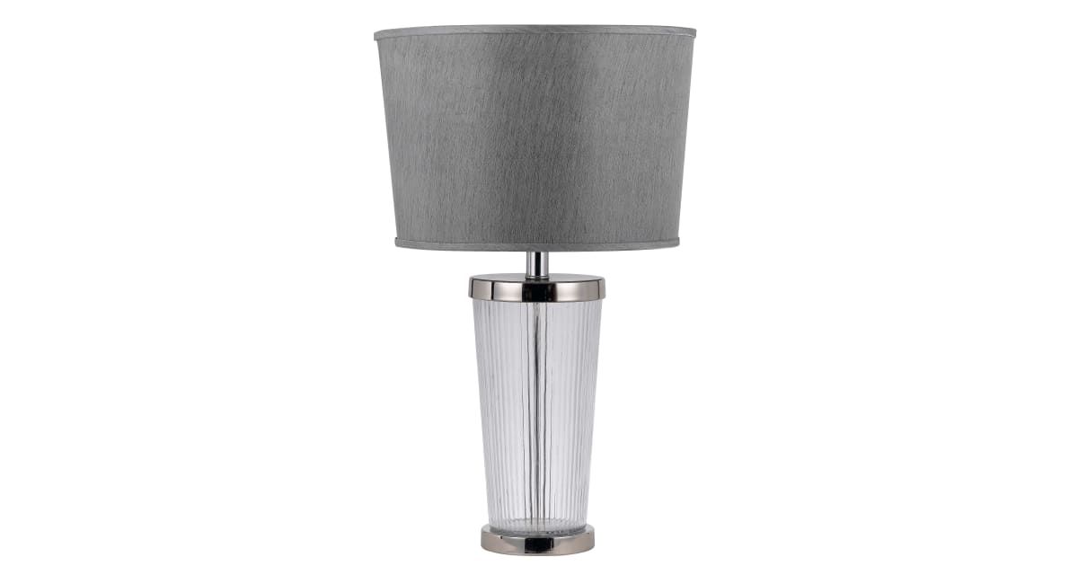 Cal Lighting BO-2280TB Rumford 1 Light Table Lamp with 3-Way Switch ...