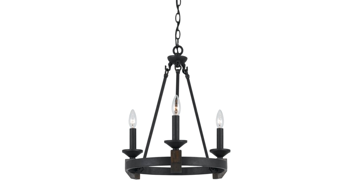 Cal Lighting FX-3517/3 Cruz 3 Light Single Tier Chandelier | Ferguson Home