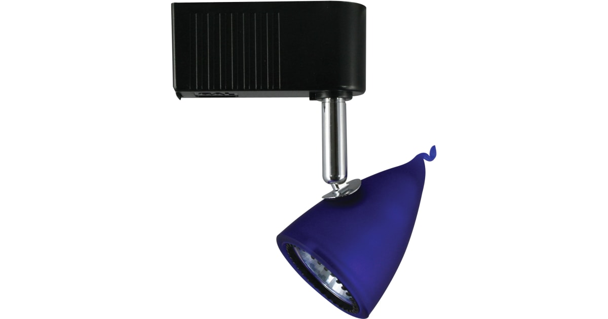 Cal Lighting JT-906-BK-BL 1 Light Low Voltage JT System Track Head with ...