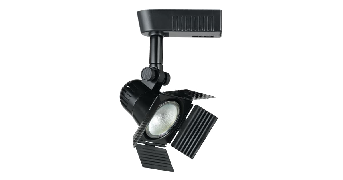 Cal Lighting LT-972EX18-BK 1 Light Spot Light with Barn Door and 18 ...