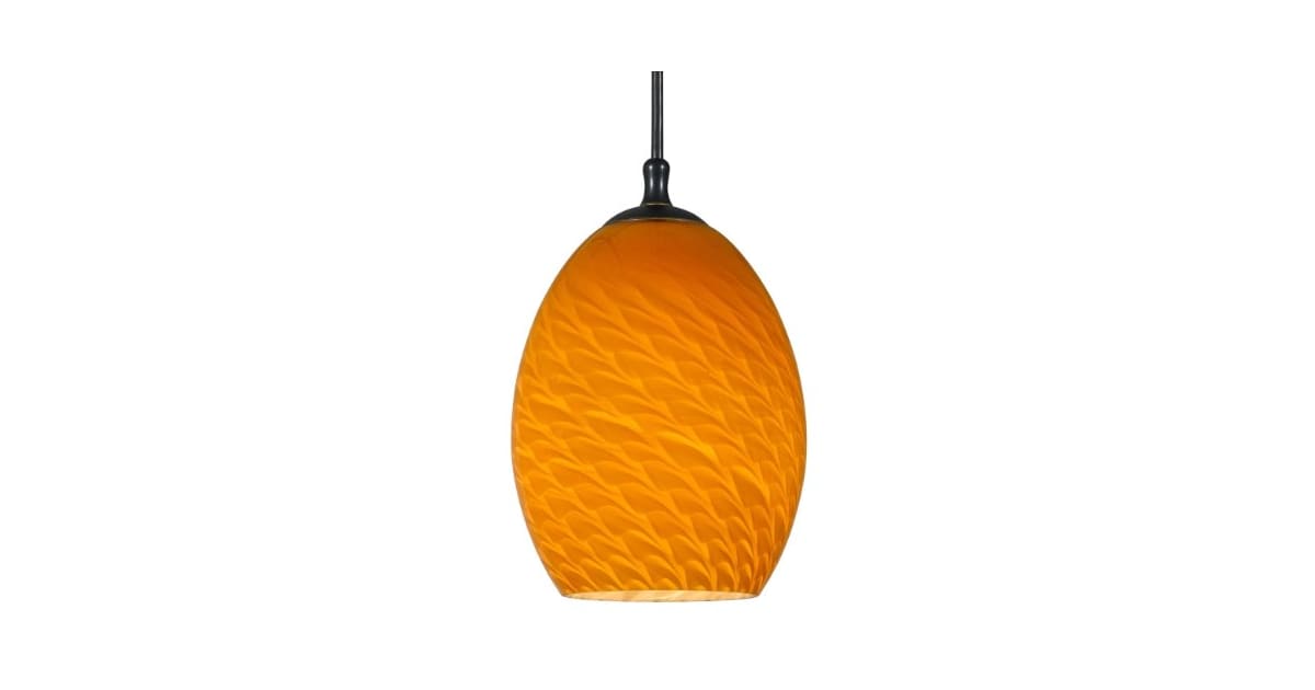 Cal Lighting PN-1035-DB 1 Light Down Lighting Canopy Mount Pendant with ...