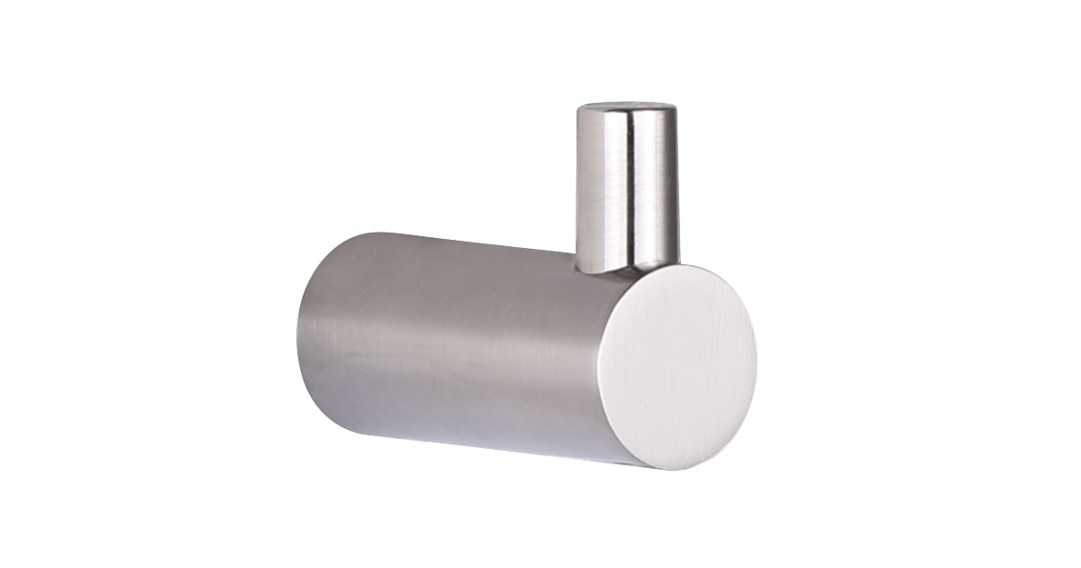 Canarm BA107A01BN Arri Wall Mounted Single Robe Hook | Ferguson Home