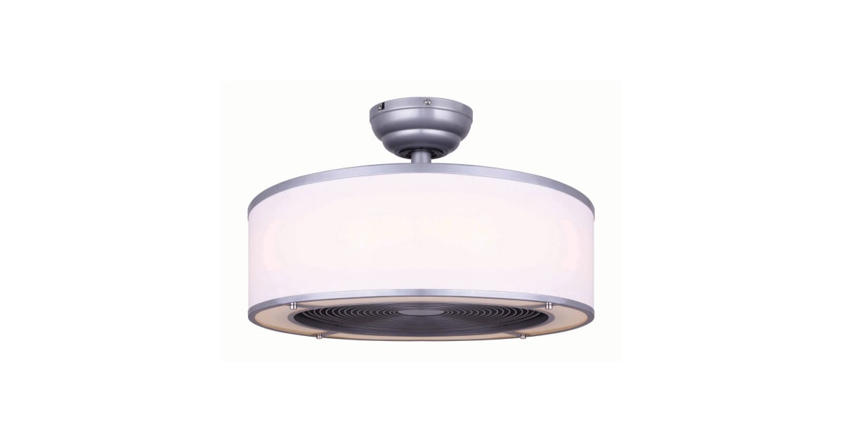 Canarm CF24BEN3GY Benci 24" 3 Blade Indoor Ceiling Fan - Remote Control ...