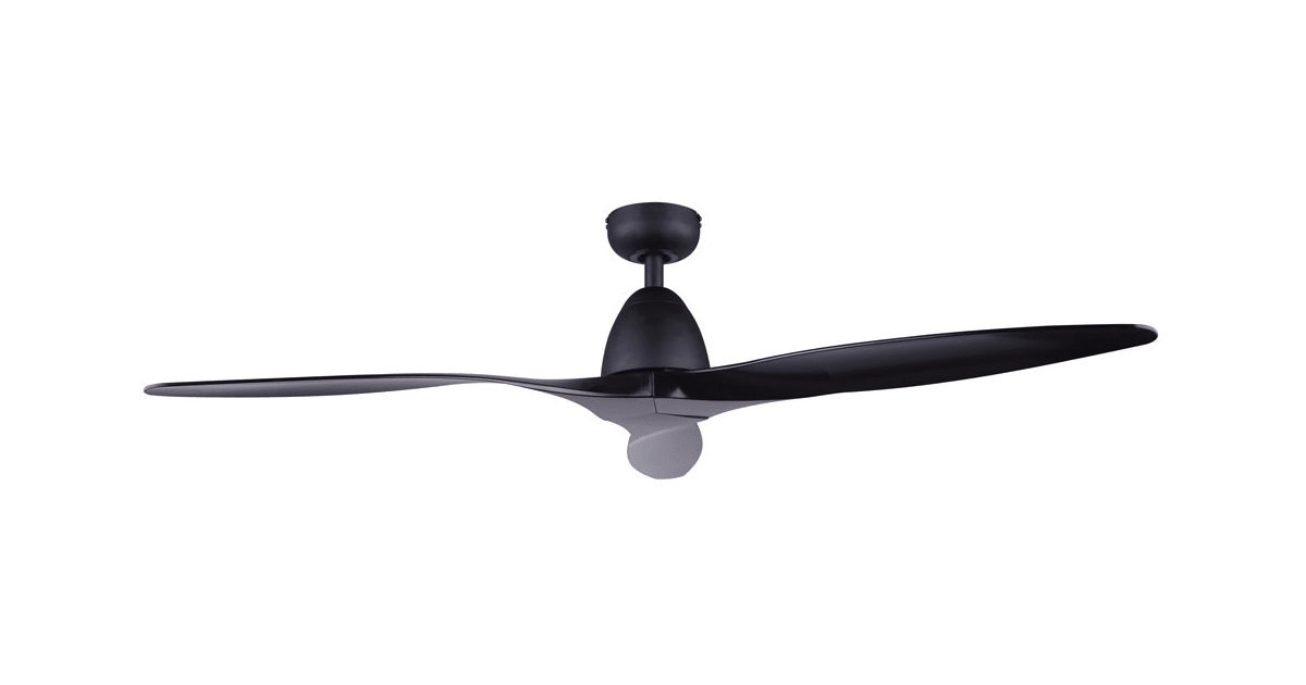 Canarm CF52MON3BK Monty 52" 3 Blade Indoor Ceiling Fan with Remote ...