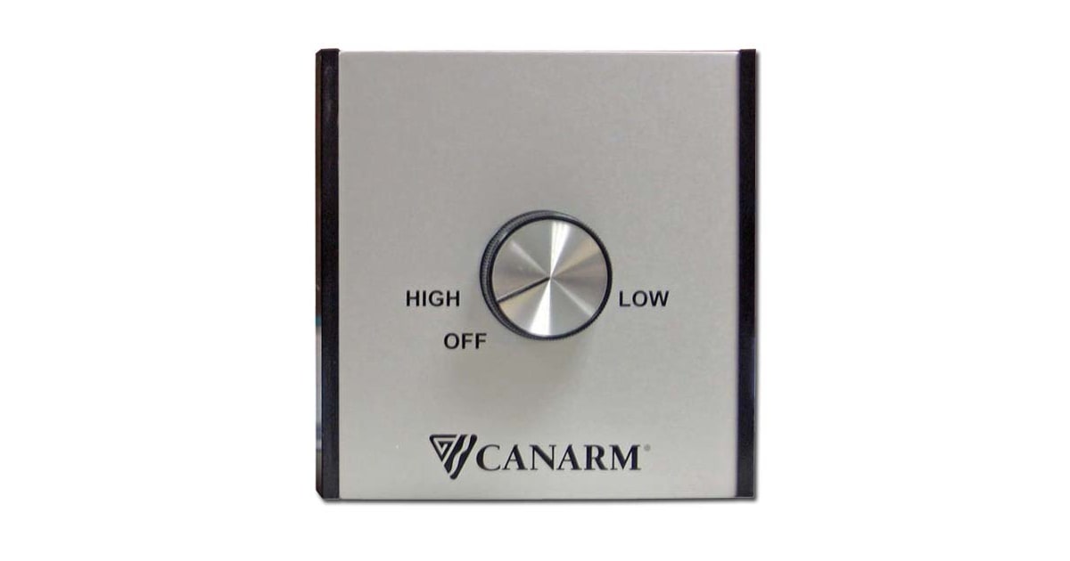Canarm CN5061 2 Speed Ceiling Fan Wall Control with Support for up to 4 ...
