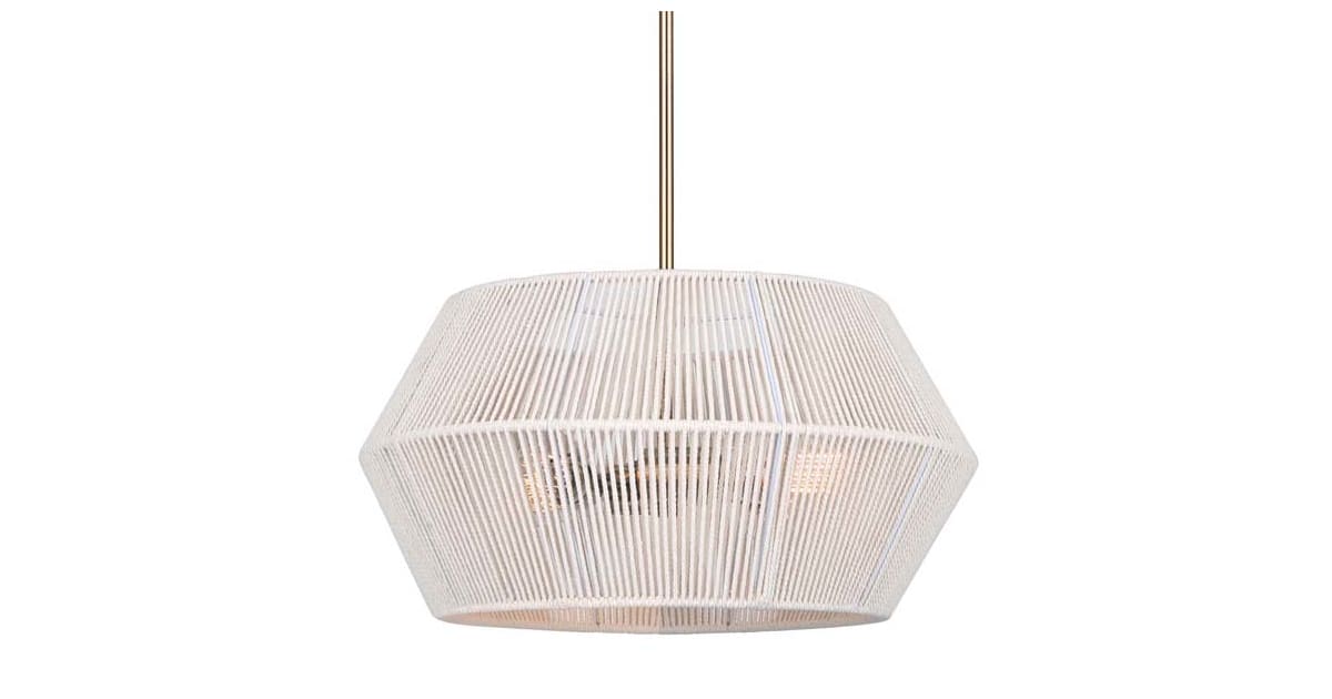 Canarm ICH1120A04GD18 Willow 4 Light 18" Wide Pendant | Ferguson Home