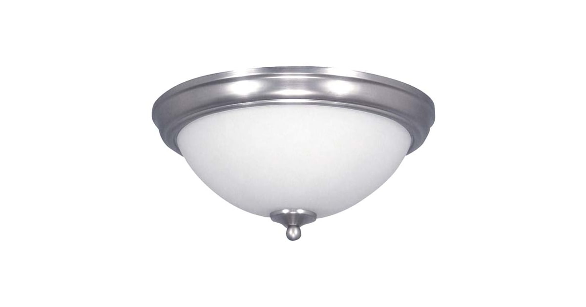 Canarm IFM252A14BPT Paris 2 Light 13-1/2" Wide Flush Mount Ceiling ...