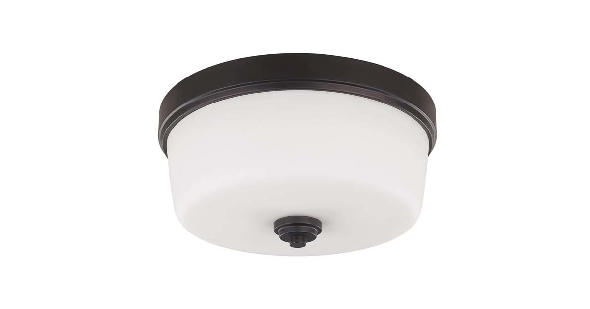 Canarm IFM286A16ORB Jackson 3 Light 15-3/4" Wide Flush Mount Ceiling ...