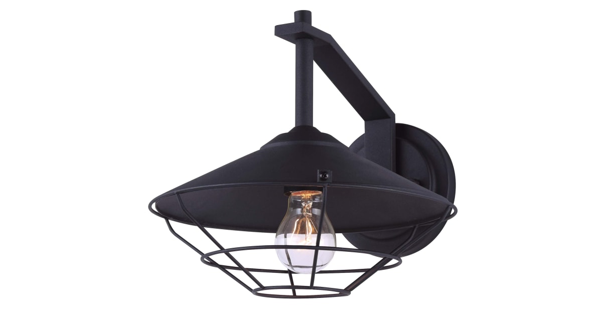 Canarm IOL582BK Briggs 10" Tall Wall Sconce | Build.com
