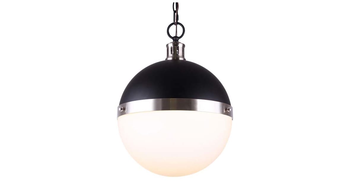 Canarm IPL708B01BKN Delta 13" Wide Pendant | Ferguson Home