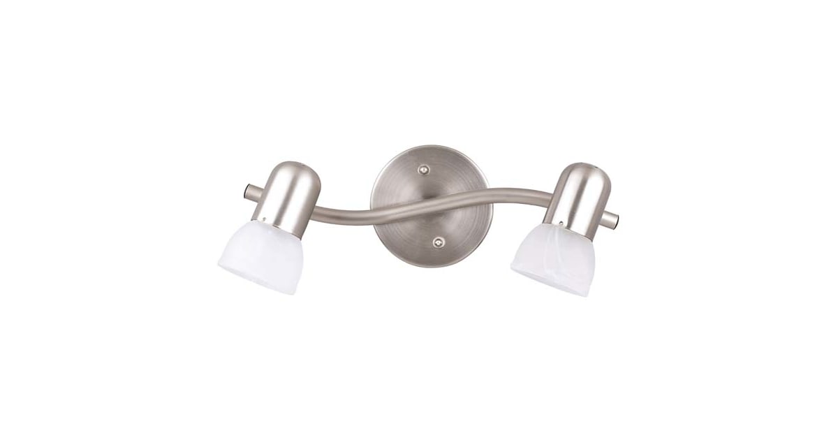 Canarm IT9251 Jasper 2 Light 15" Wide Fixed Rail - Ceiling or Wall ...