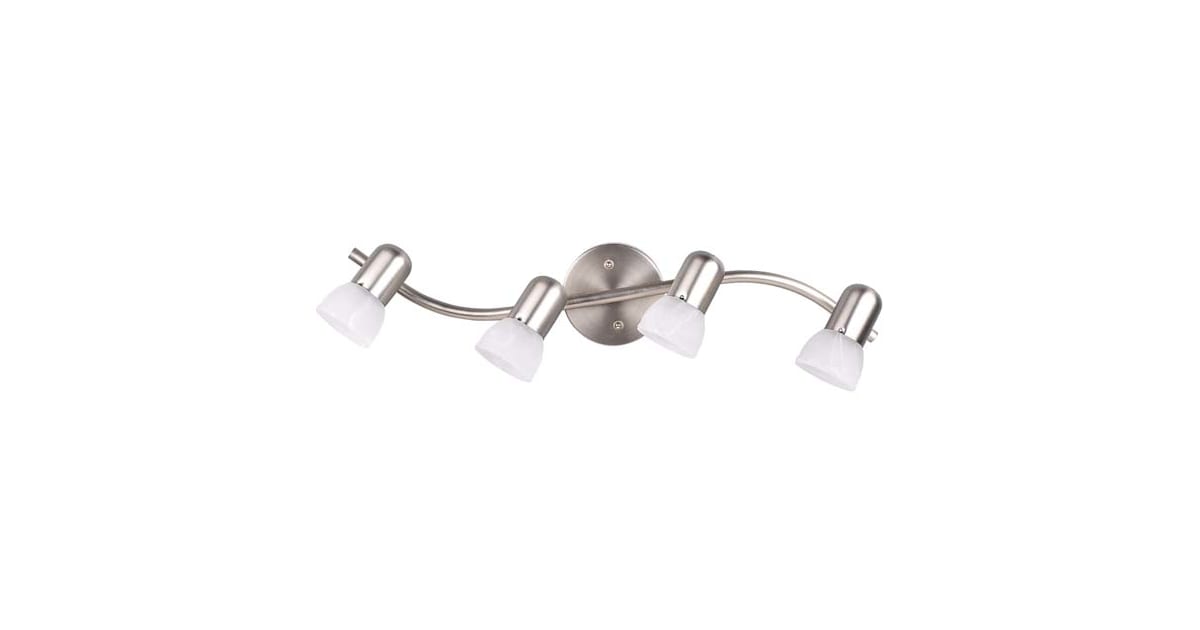 Canarm IT9451 Jasper 4 Light 27" Wide Fixed Rail - Ceiling or Wall ...