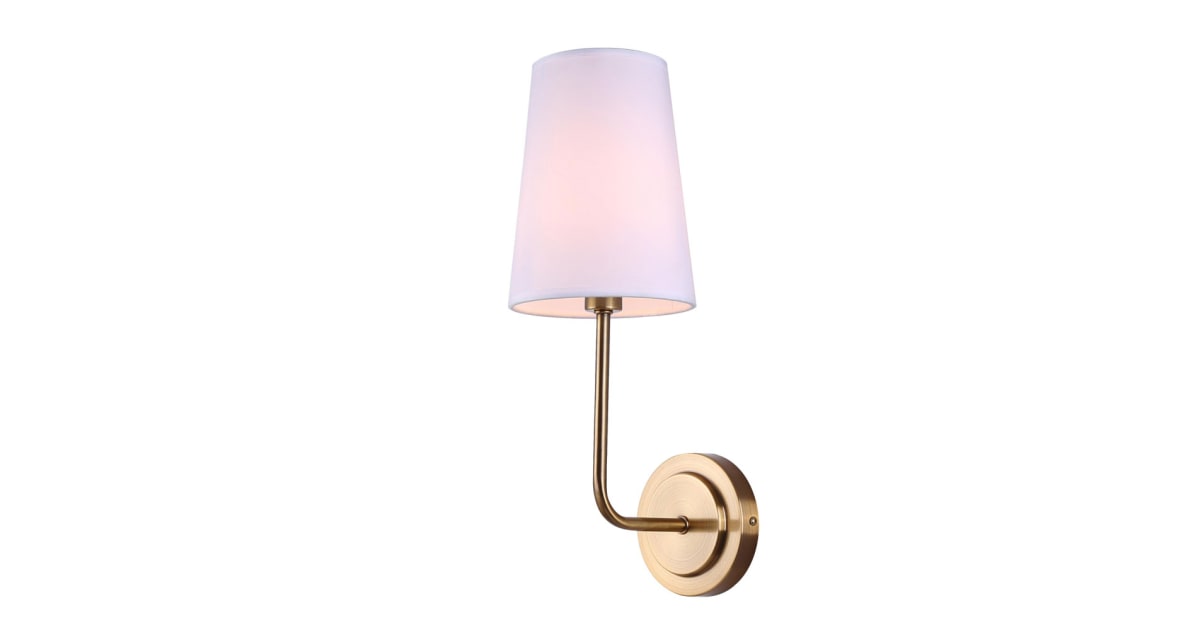 Canarm IWF2038B01GD Amari 17" Tall Wall Sconce | Ferguson Home