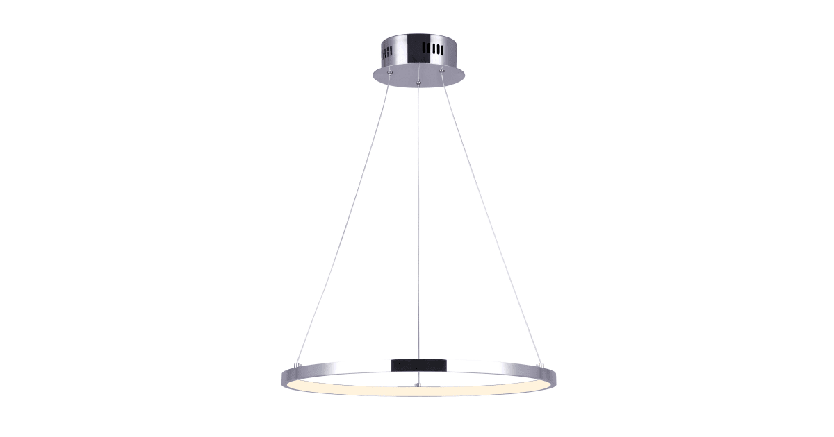Canarm LCH128A21CH Lexie 21" Wide LED Ring Chandelier - 3000K, 120V ...