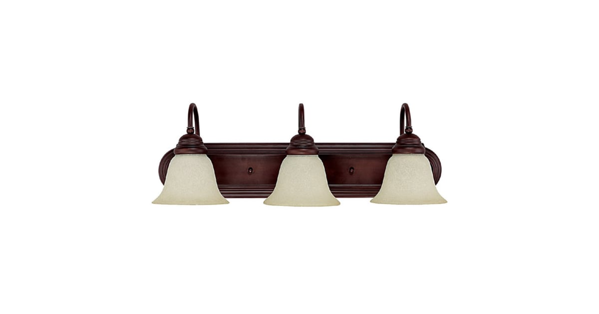Capital Lighting 1163MBZ-256 3 Light Bathroom Vanity Fixture | Ferguson ...