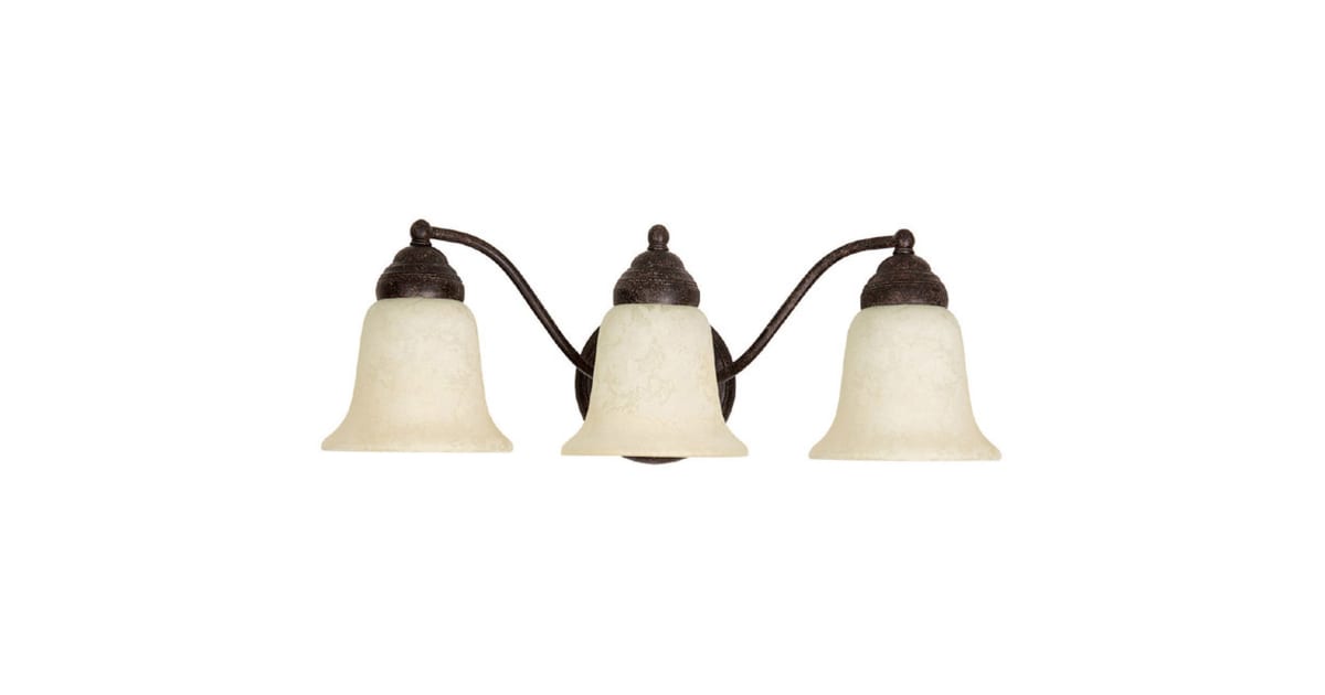 Capital Lighting 1363TS-246 3 Light Bathroom Vanity Fixture | Build.com